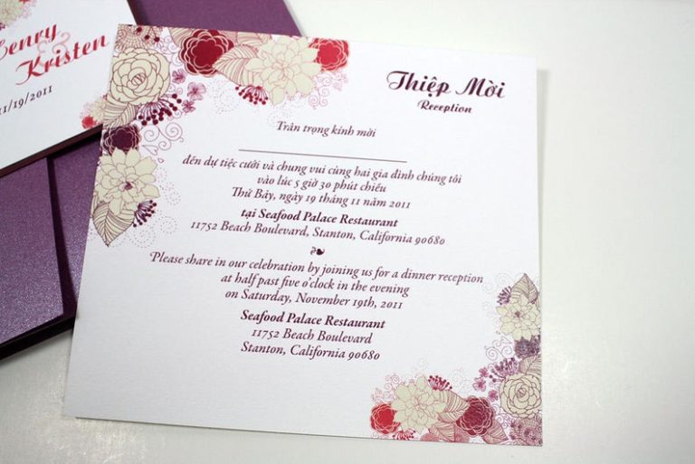 Your Complete Guide to Bilingual Wedding Invitations